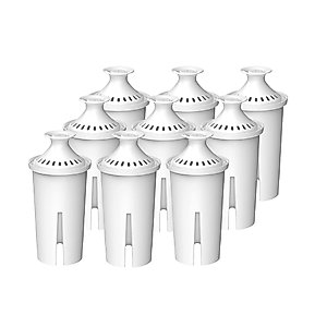 Replacement for Brita Water Filter, Pitchers and Dispensers, Classic OB03, Mavea 107007, and More, NSF Certified Pitcher Water Filter, by AQUA CREST, 9 Count