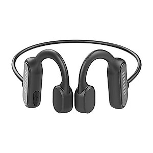 HUHD Bluetooth 5.0 Air Conduction Wireless Open Ear Headphones IPX6 Waterproof Wireless Headphones for Sport,Running,Walking
