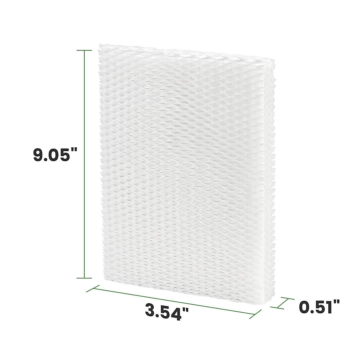 UKNESFROD MD1-0034 Replacement Humidifier Wicks Filters Compatible with Vornado Evaporative Humidifier Model Evap40, Evap2, EV100, EV200, EVDC300, EVDC500-4Pcs