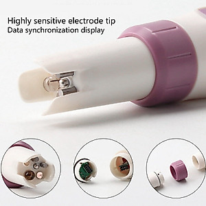 7 in 1 Bluetooth Water Quality Tester Automatically Save Data PH EC ORP Waterproof Salinity Meter for Water Fish Drinking Water, Sewage Treatment