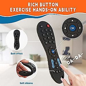 Teething Toys for Babies 6-12 Months-2 Pack Silicone TV Remote Control Shape Baby Hand Teethers for 12 to 18 Months -Infant Chew Toys with Anti-Drop Pacifier Clip-Safety Tested (Black & Grey)