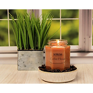 Coffee House Scented Soy Blend Candle | Fresh Coffee Smell | Hand Poured in The USA