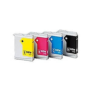 Brother LC51 Print Cartridge - Black, Yellow, Cyan, Magenta (4-Pack)