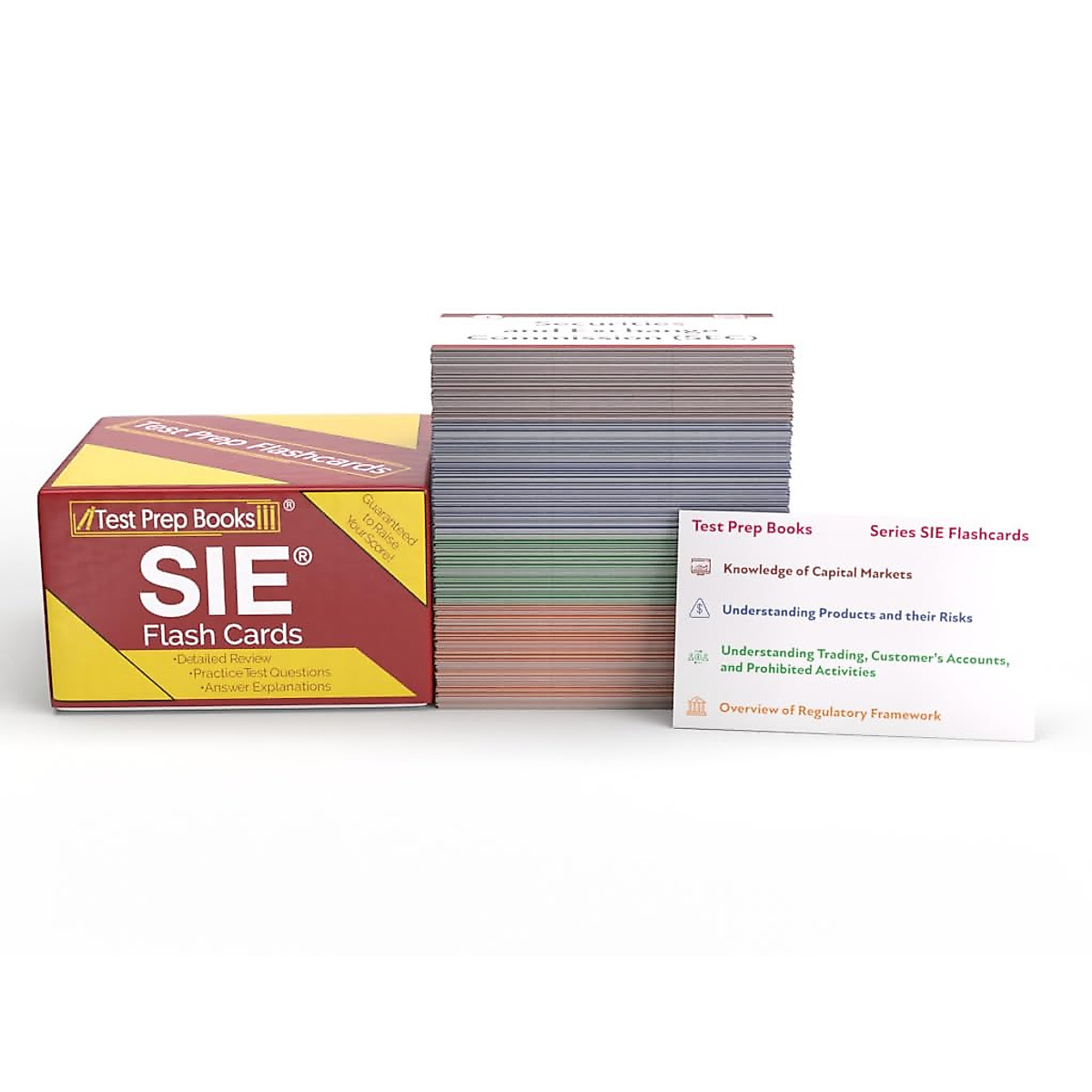 SIE Exam Prep Study Cards: SIE Test Prep 2025-2026 with Practice Questions for the Securities Industry Essentials Exam [Full Color Cards]