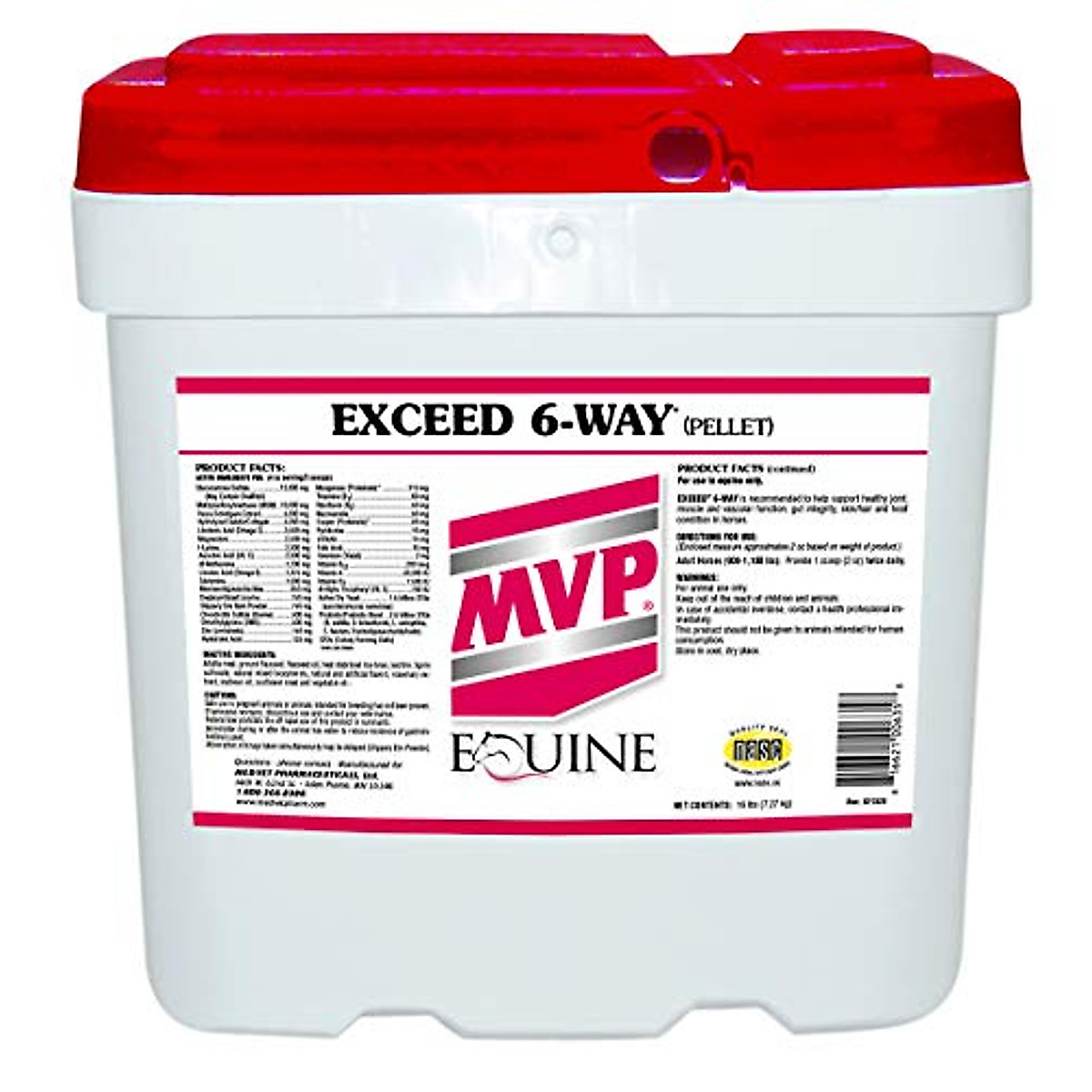 Med-Vet Exceed 6-Way Pellets 16lb