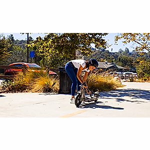 Razor C25 SLA Electric Scooter – Large Air-Filled Tires, Up to 15 MPH, Durable, Foldable, Up to 10 Miles Range, Adult Electric Scooter for Commute & Recreation