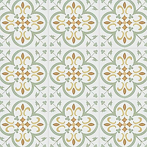 Merola Tile Revival Memory 7-3/4" x 7-3/4" Ceramic Floor and Wall Tile