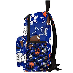 RIRIX Personalized Toddler Kids Backpack, Custom Mini Backpacks for Preschool, Schoolbag for Boys Girls Basketball Baseball