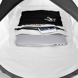 Skog Å Kust BackSåk Pro Waterproof Floating Backpack with Exterior Airtight Zippered Pocket | Grey, 35L