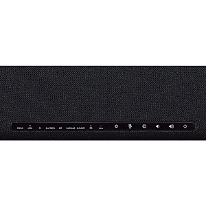 Yamaha Audio YAS-109 Sound Bar with Built-In Subwoofers, Bluetooth, and Alexa Voice Control Built-In, Black