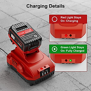 Replacement for Milwaukee 18v Charger 48-59-1812 Compatible with Milwaukee M-18 Battery