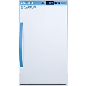 Accucold ARS3PV Pharma-Vac Performance Series 3 cu.ft. All-Refrigerator - CDC Compliant, Adjustable Temperature, Alarms, Lock, Energy Efficient Design for Pharmacy, Medication, and Vaccine Storage