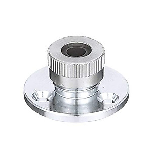 Seachoice Cable Outlet, 1/4 In., Weatherproof, Chrome-Plated Brass,Silver