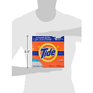 Tide Original HE Turbo Powder Laundry Detergent, 95 Oz (Packaging May Vary) (Pack of 2)