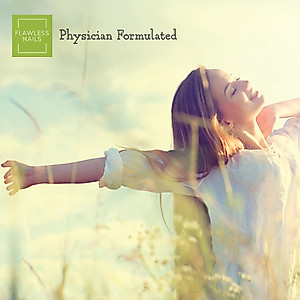 Flawless Nails Toenail Fungus Treatment | Clinically Proven Formula with Tolnaftate | Toe Fungus Nail Treatment Extra Strength Fast Acting | Athletes Foot Treatment and Antifungal Nail Polish (15mL)