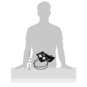 Prestige - 82-BLK Aneroid Sphygmomanometer with Black Cuff