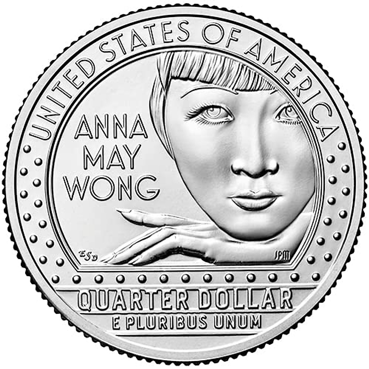 2022 D BU American Women Quarter Anna May Wong Quarter Choice Uncirculated US Mint