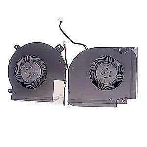 QUETTERLEE New CPU and GPU Cooling Fan for ASUS ROG Strix Scar II Gaming Laptop GL504 GL504G GL504GS GL504GM GL504GV GL504GW GL504GV-DS74 GL504GW-DS74 Series DFSCK221051820 FK7T DFSCK221151810 FK7U