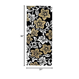 Jellybean Indoor/Outdoor Decorative Francesca Accent Rug - 21" X 54"