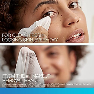 Neutrogena HydroBoost Facial Cleansing Makeup Remover Face Wipes with Hyaluronic Acid, Hydrating & Moisturizing Facial Towelettes Remove Dirt & Makeup, 100% Plant-Based Fibers, 2 x 25 ct