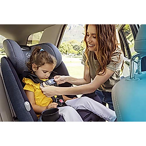 Maxi-Cosi Pria Max All-in-One Convertible Car Seat, rear-facing, from 4-40 pounds; forward-facing to 65 pounds; and up to 100 pounds in booster mode, Nomad Black