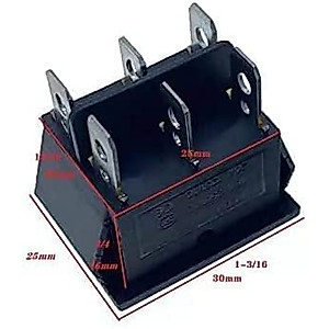 Start Switch for Champion CPE 100397 100423 46539 46565 76533 3500W 3800W 16A 250V AC 20A 125V AC