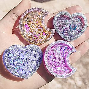 DREAMEDIY Ultra Fine Glitter 3.52 Oz (100g) DIY Arts and Craft Glitter Powder Sequins Epoxy Chips Flakes for Resin Molds, Slime, Painting Arts, Nail Art DIY Decoration, Makeup - Sky Blue