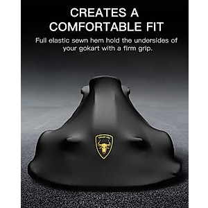 stio GoKart Cover Dustproof and Sun Protection Case Compatible with Ninebot by Segway GoKart Pro Go Kart Kit, Dirtproof, Scratch Resistant, Breathable, Lightweight Full Gokart Covers with Elastic Hem