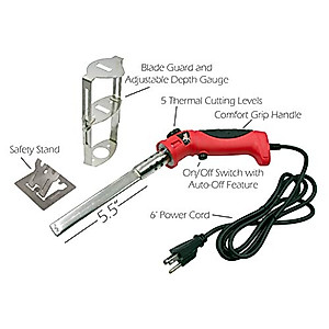 Zega Hot Knife - 150 Watt Heavy Duty Hot Knife Styrofoam Heat Cutter