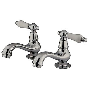 Kingston Brass KS1101PL Heritage Basin Tap Faucet, Polished Chrome
