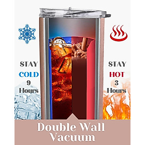 Onebttl Vet Tech Gifts for Wowen, Gifts for Veterinary Technologists on Vet Tech Week, Birthday and Christmas, 20oz Insulated Stainless Steel Tumbler - Help Their Animals