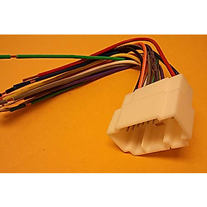 Carxtc Wire Harness to Install a Car Radio. Fits Honda Accord 98-02, Civic 99-11, CR-V 96-06, Element 05-11, Insight 01-06, Odyssey 99-07, Pilot LX 06-08, Prelude 99-01, Ridgeline 05-08, S2000 2000-09