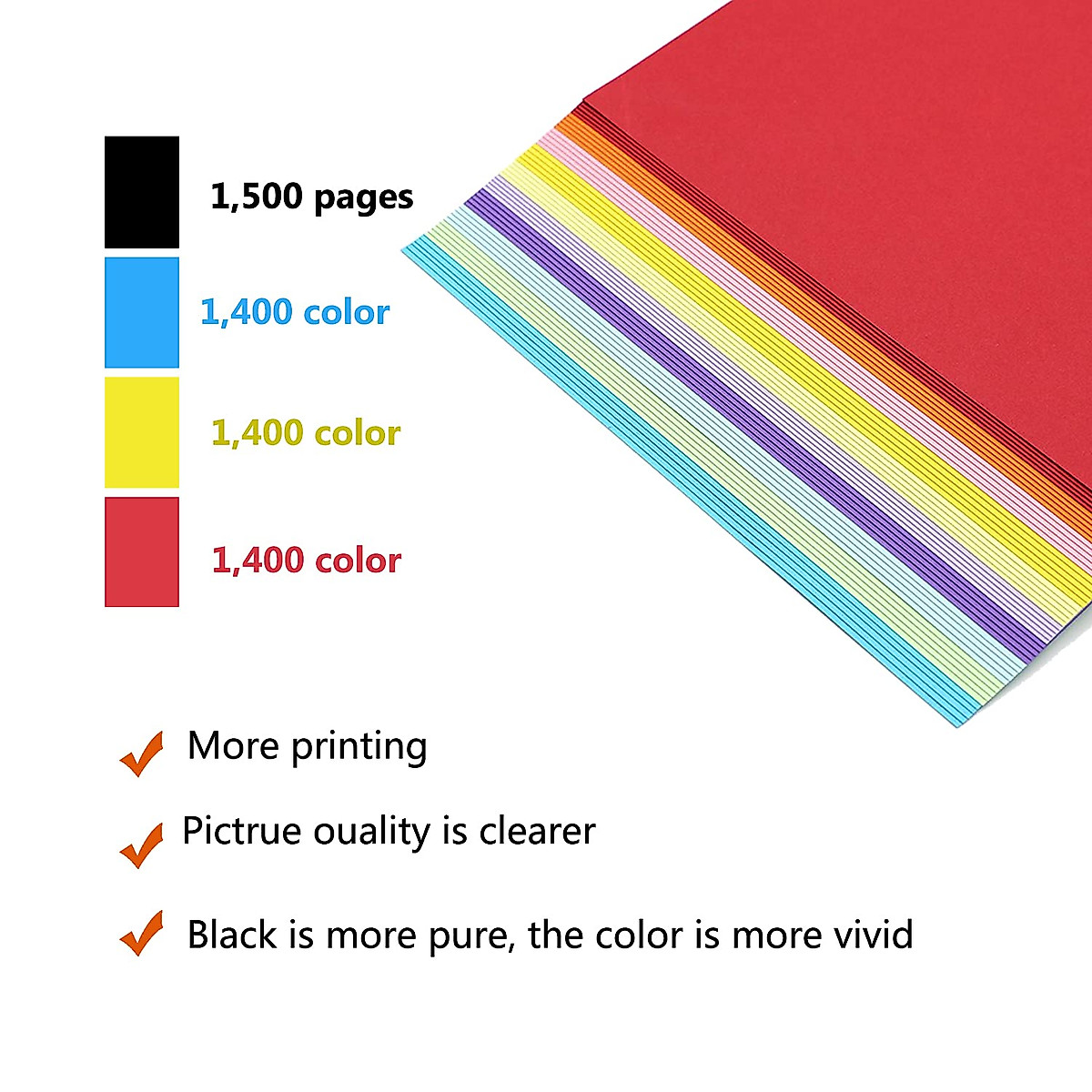 VIVIDRAW Compatible Toner Cartridge Replacement for Canon 045 CRG-045 CRG-045 -for LBP612CDW MF632Cdw MF634Cdw MF633Cdw MF635Cx LBP611Cn MF613Cdw Printer (Black, Cyan, Magenta, Yellow, 4-Pack)