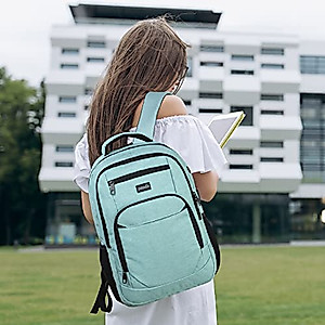 Paude School Backpack,15.6 Inch Laptop Backpack Women Bookbag Rucksack for Teen Girls,School Bags for Teens