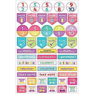 Student Planner Stickers (Set of 575 Stickers)