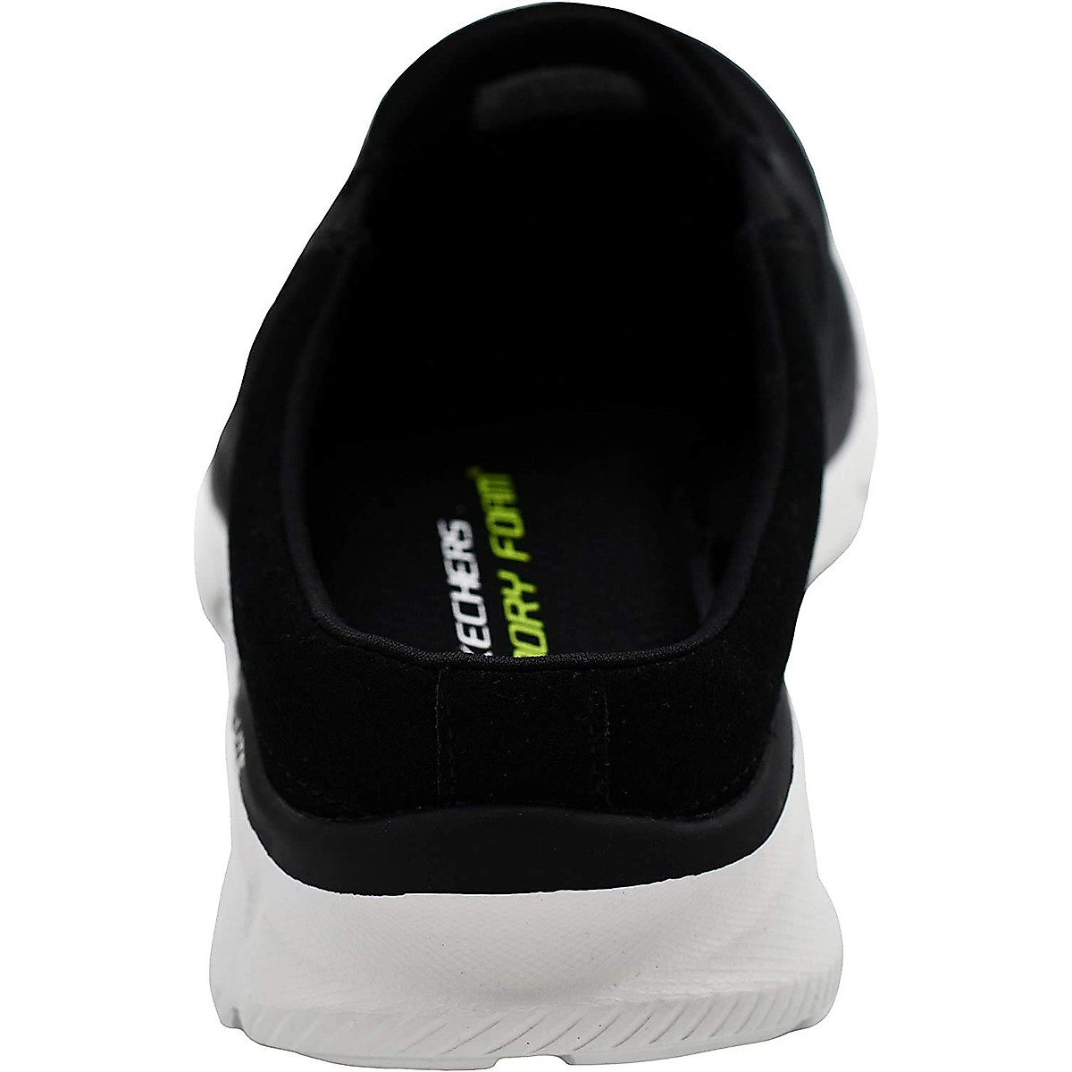 Skechers Sport Men's Equalizer Coast to Coast Mule, Black/White, 12 M US