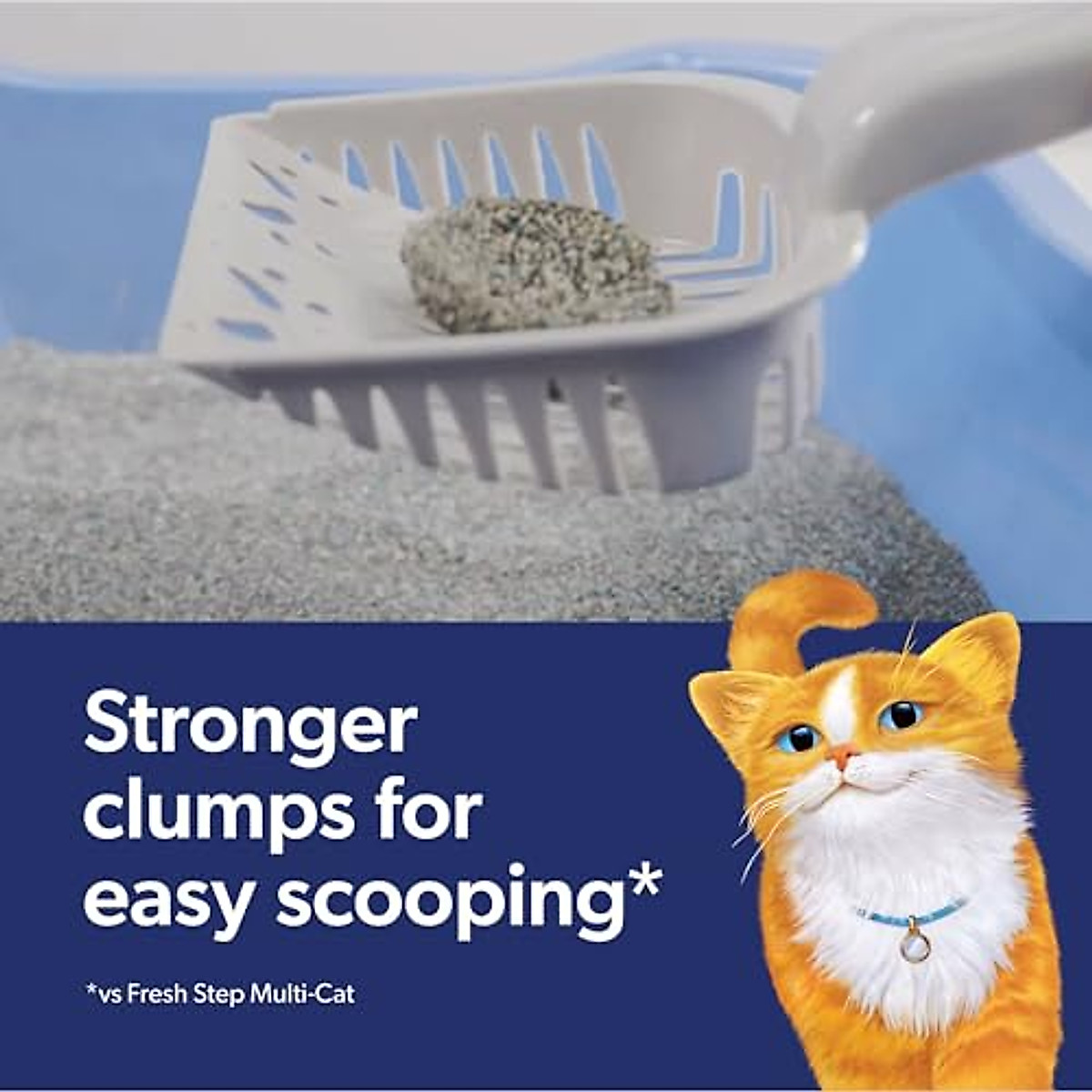 Fresh Step Outstretch, Clumping Cat Litter, Advanced, Unscented, Extra Large, 32 Pounds total (2 Pack of 16lb Boxes)