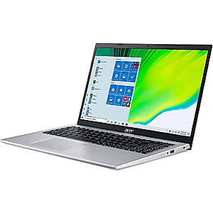 acer 2023 Newest Aspire 5 15.6" FHD Laptop, Intel Core i3-1115G4 (up to 4.1GHz), 20GB RAM 512GB NVMe SSD, WiFi 6 USB-A&C Webcam HDMI, Windows 10 S, silver/black