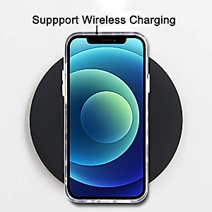 J.west Case Compatible with iPhone 11 6.1-inch, Luxury Sparkle Translucent Clear Leopard Cheetah Print Pearly Design Soft Silicone Slim TPU Protective Phone Case Cover for Girls Women (Bling)