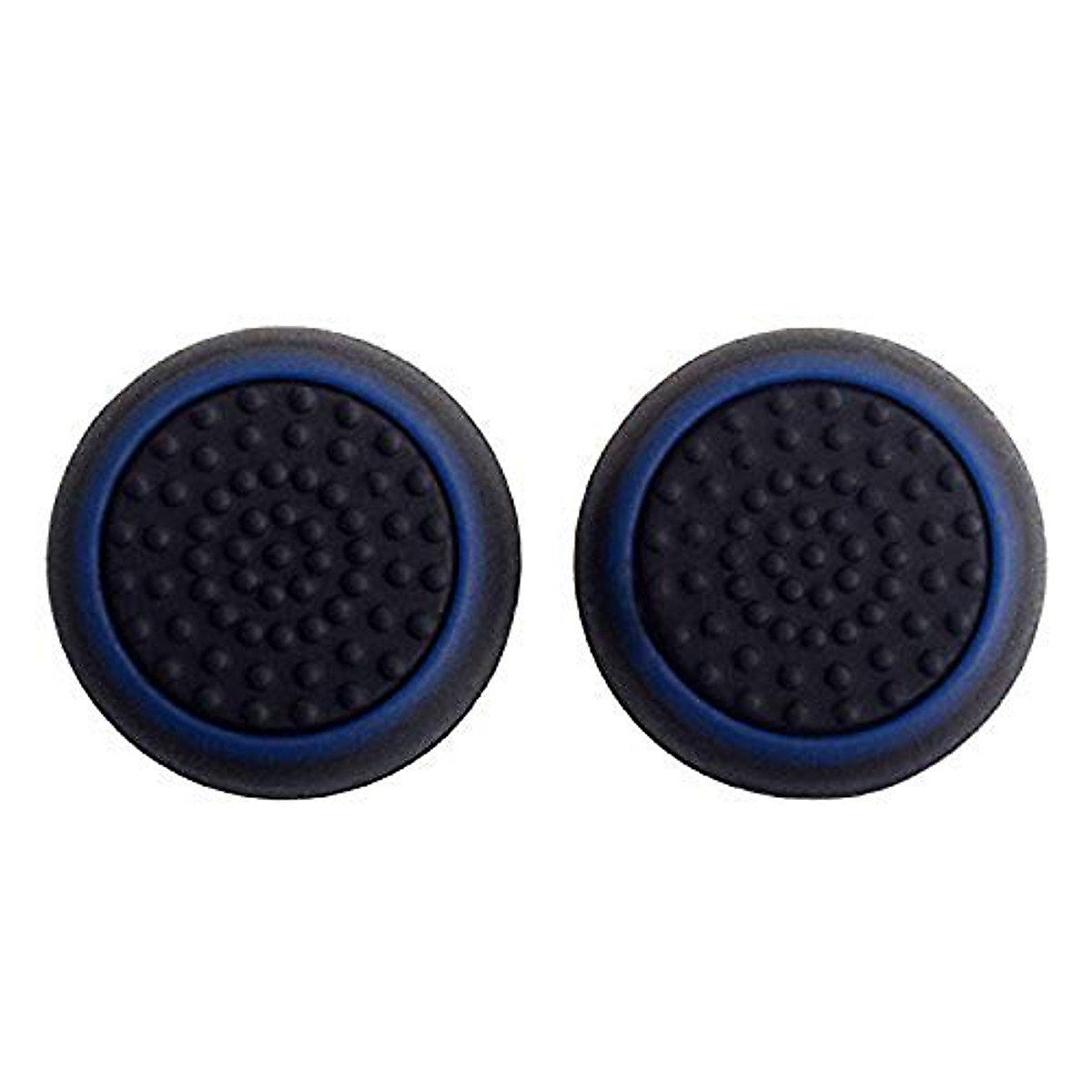 Liphontcta Thumb Grips Thumbstick Stick Joystick Caps for PS4 PS3 PS2 Xbox 360 Xbox one Analog Controller 2pcs (Blue)