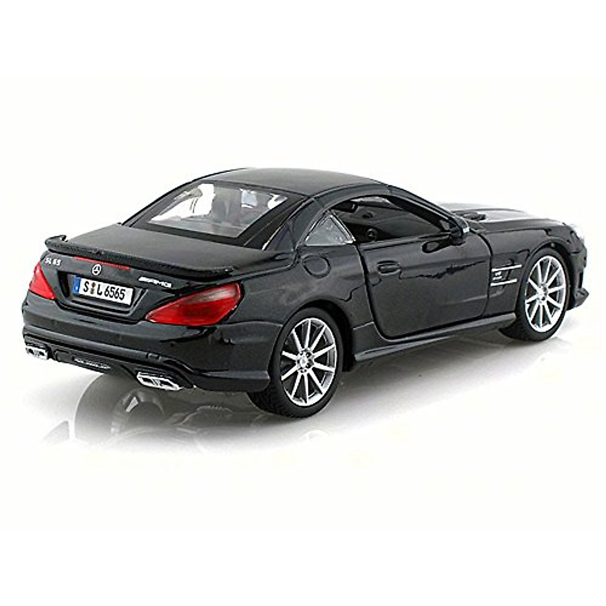 Bburago Mercedes-Benz SL65 AMG, Black 21066 - 1/24 scale Diecast Model Toy Car