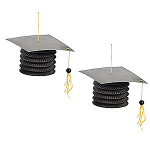 Fun Express Graduation Paper Party Lanterns - Set of 12