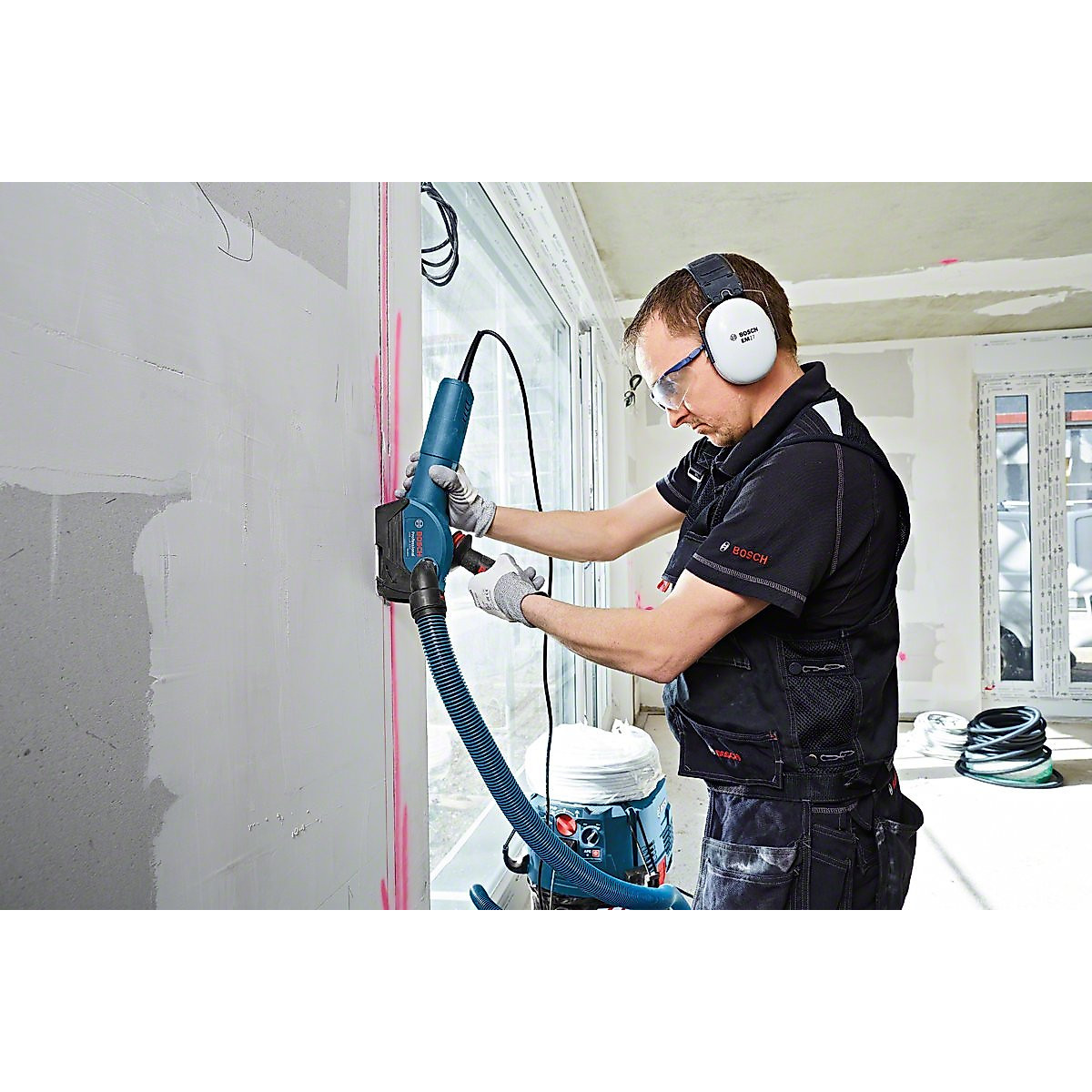 Bosch Professional Gde 125 Ea T Suction Cover Cutting Discs 125 Mm/Diameter 25 Mm Max Cutting Depth, Tool-Free HDD Installation, 300 G, 1600 A003Dj