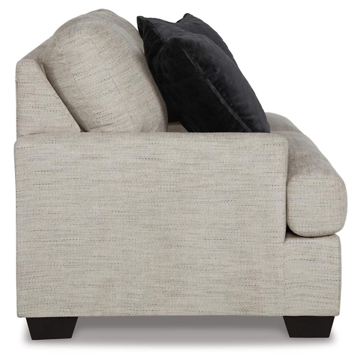 Signature Design by Ashley Vayda Contemporary Loveseat for Living Room, Beige