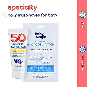 Baby Magic Cologne Hypoallergenic & Alcohol-Free Free of Parabens, Phthalates, Sulfates and Dyes Fresh Floral Scent 7 Fl Oz