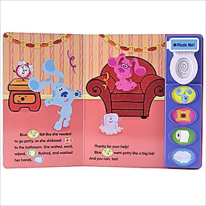 Nickelodeon Blue's Clues & You! - Potty Time with Blue! - Potty Training Sound Book - PI Kids