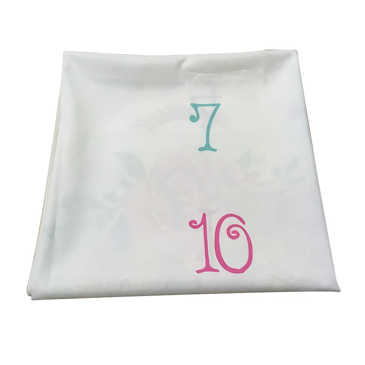 Kicpot Baby Milestone Blanket, Unicorn Baby Blanket with Two Garlands Weekly Or Monthly Newborn Photography Props Reuseable Soft and Warm Baby Tapestry Perfect Baby Shower Birthday 39.4x39.4 inch