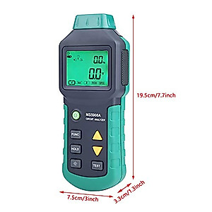 AC 100-240V LCD Circuit Analyzer TRMS AC Voltag Circuit Analyzer With Voltage GFCI RCD Tester fpr Electrician Factory(110V US Plug)