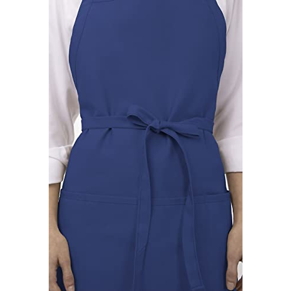Chef Works Three Pocket Apron, Royal, One Size