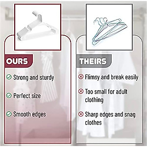 Plastic Luxury Hangers Black Black Velvet Non -Slip Clothes Hangers-Pack of 55 - Ultra Slim & Space Saving - Heavy Duty with 360 Degree Black Swivel Hook for Clothing, Suit, Top (Black Hangers)